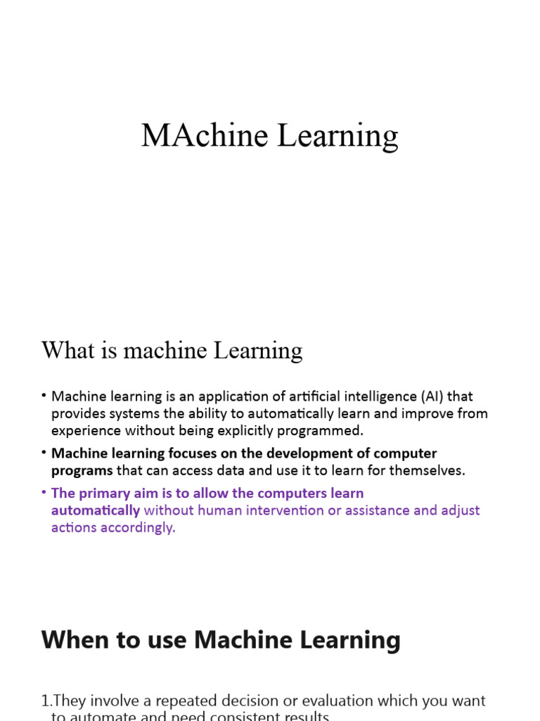 Data Representation in ML | PDF | Machine Learning | Computing