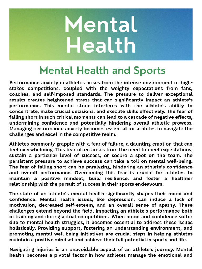 Eumind Mental Health Article | PDF | Mental Disorder | Mental Health