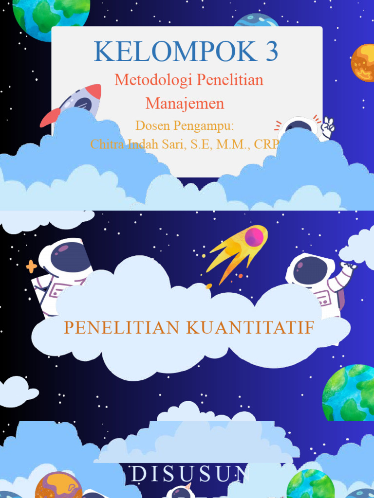 Powerpoint Metodologi Penelitian Manajemen | PDF | Karier & Perkembangan | Sains & Matematika