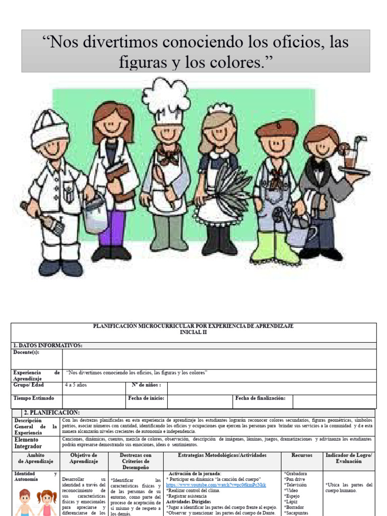 3 Exp. 4 Años | PDF | Aprendizaje | Lápiz