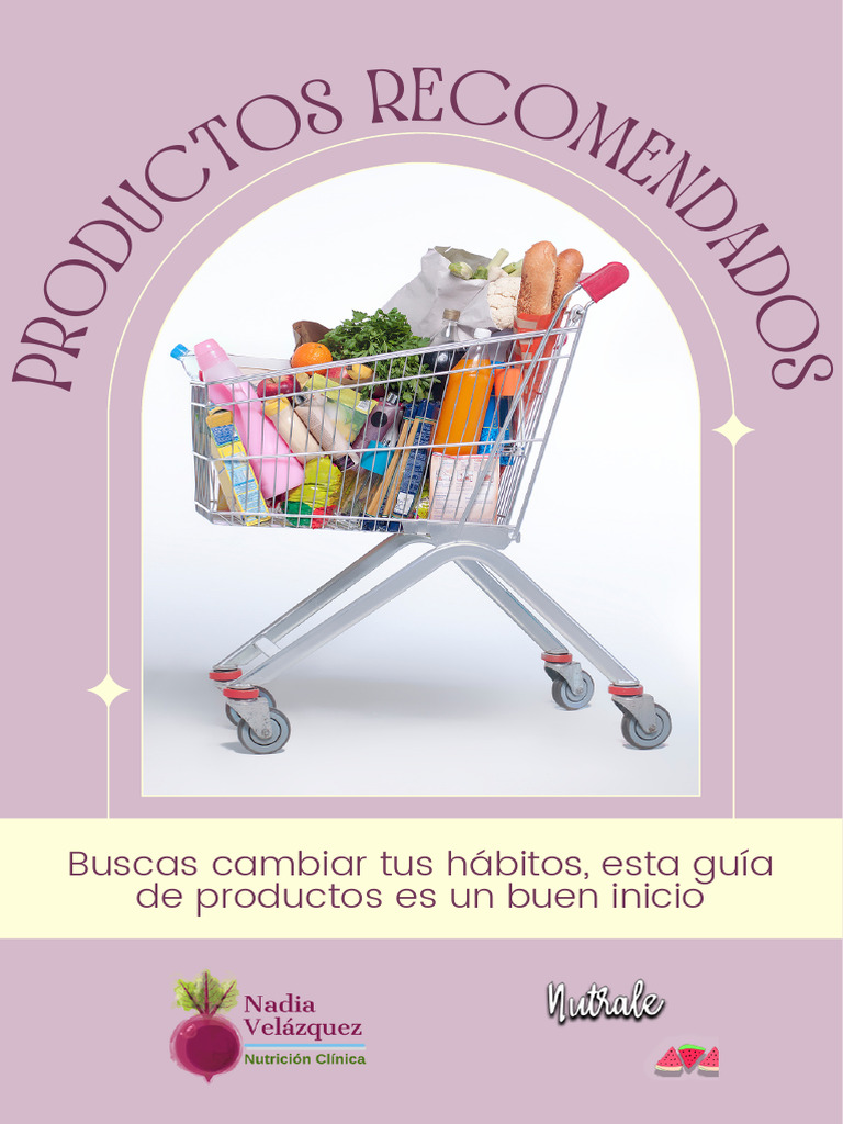PDF Productos Recomendados | PDF | Leche | Panes