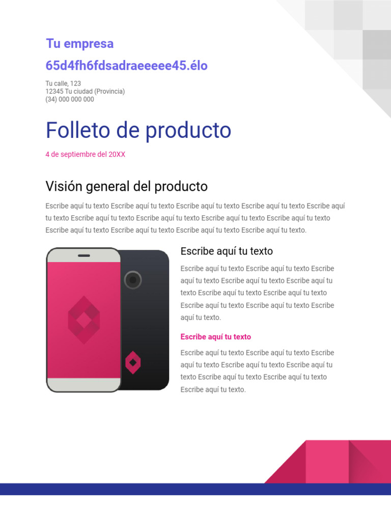 Folleto | PDF