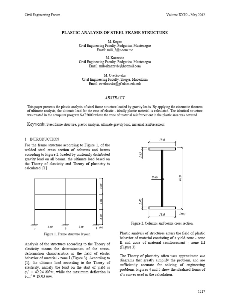 Rotula Plastica Acero 20201026 | PDF | Deformation (Engineering ...