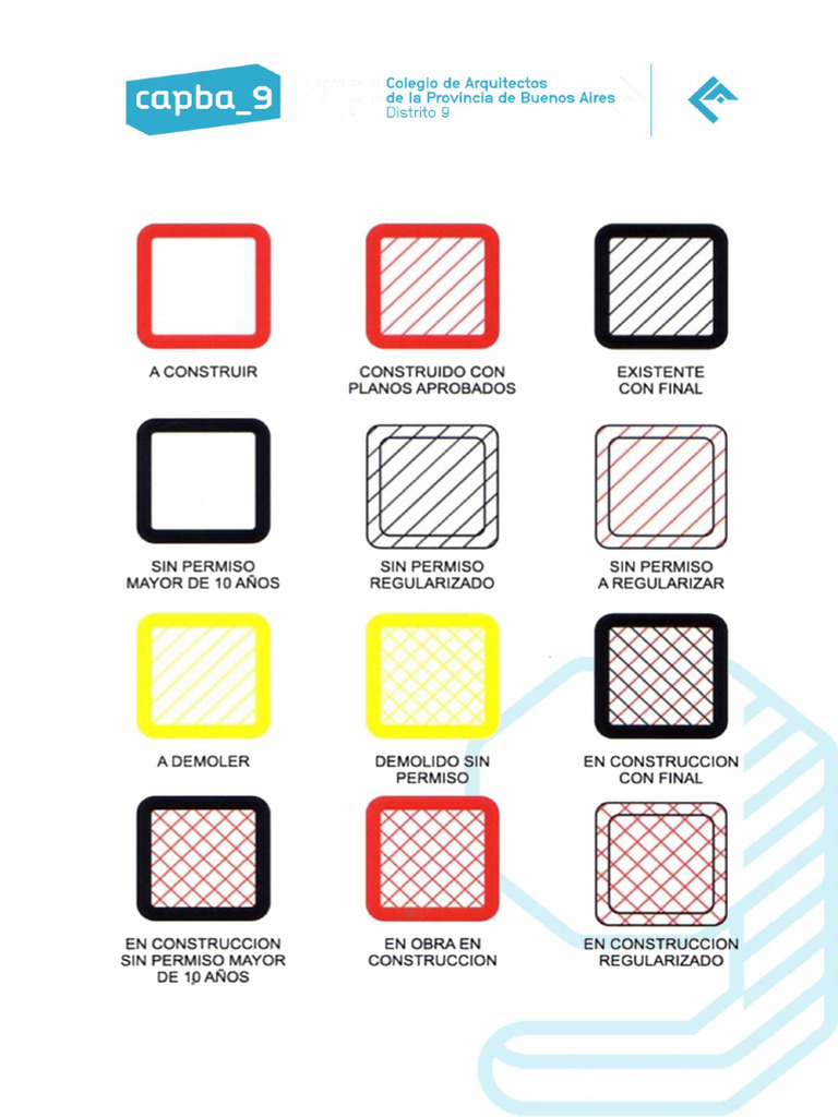 Tabla de Colores Planos Municipales | PDF
