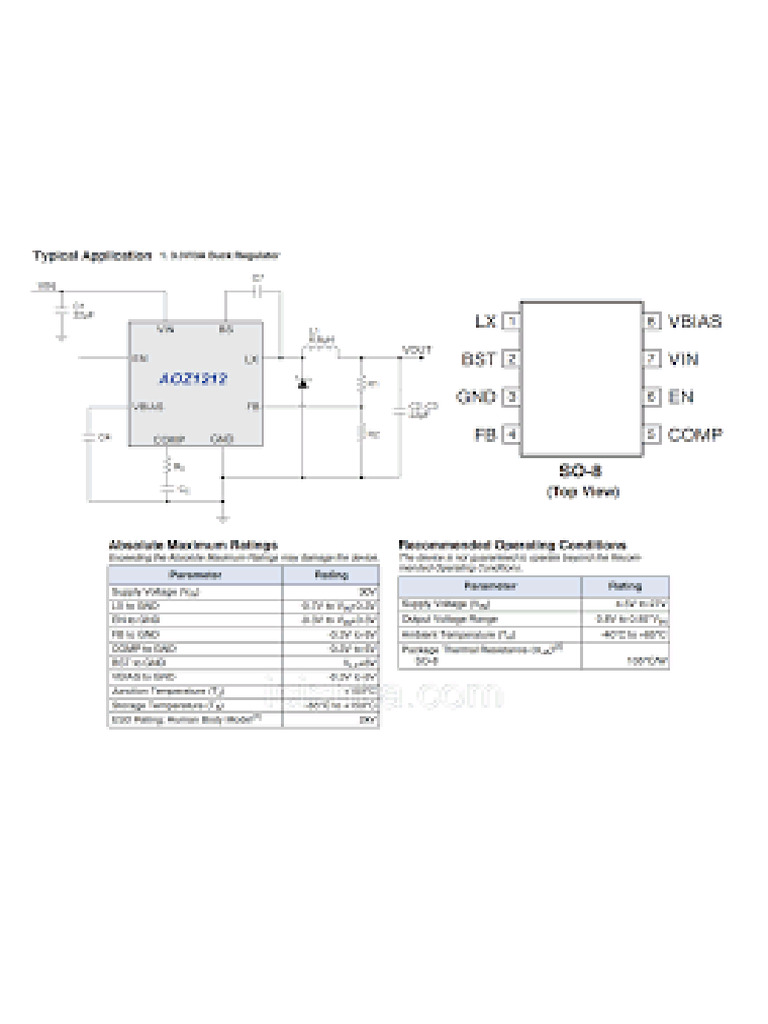 Data Sheet Ic Z1212AI | PDF