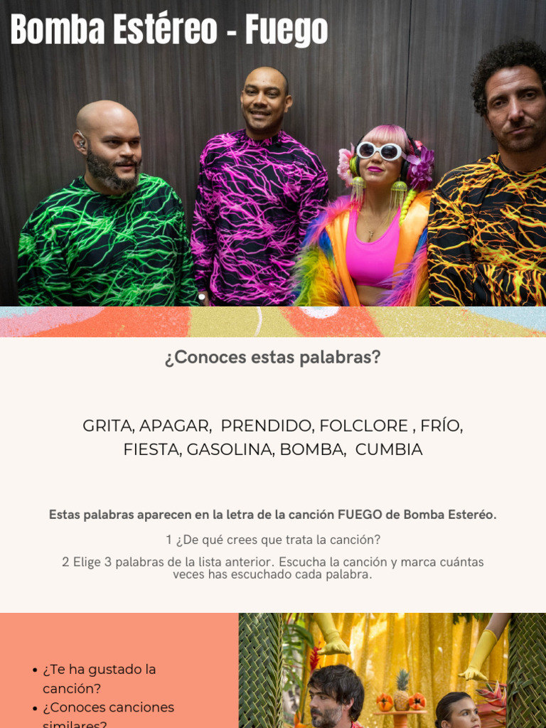 Bomba Estéreo - Fuego | PDF