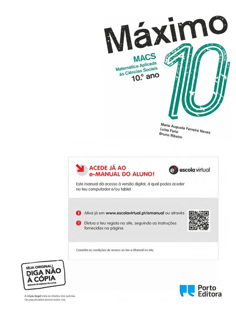 Máximo 10 - Macs | PDF | Aprendizado | Matemática