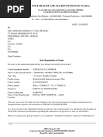 Star Health Claim Form Instructions | PDF