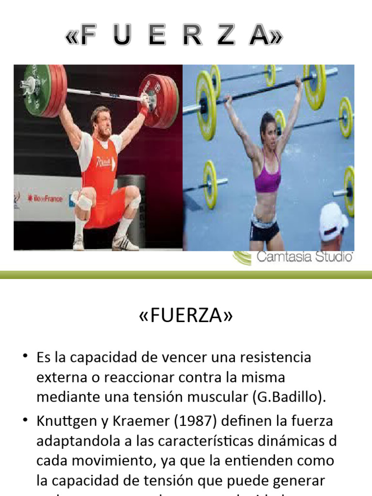 Evaluación y Test de Fuerza Máxima | PDF | Fuerza | Músculo esquelético
