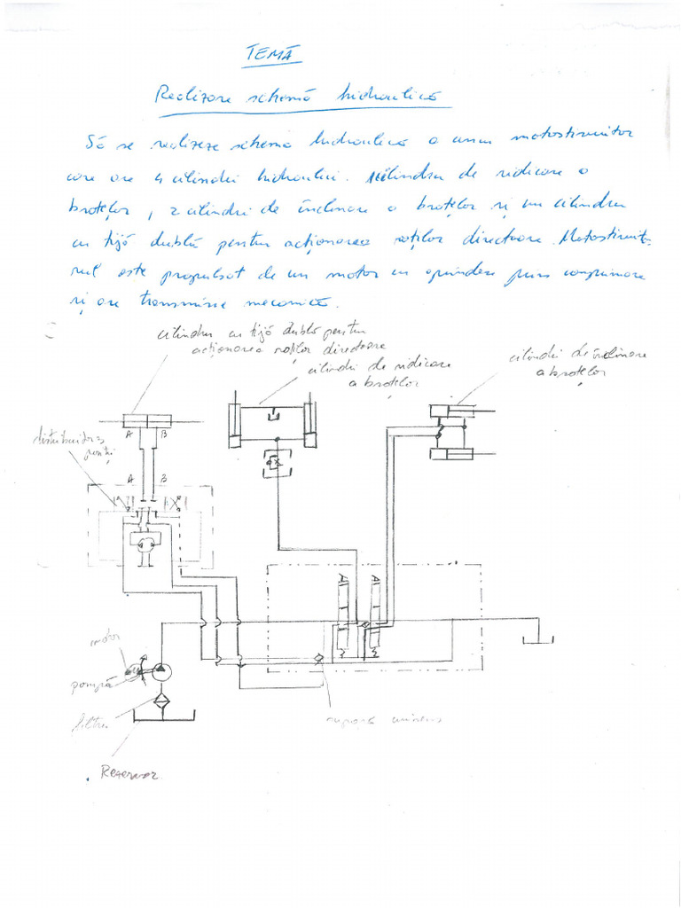 Realizare Schema Hidraulica Popeanu Paul | PDF