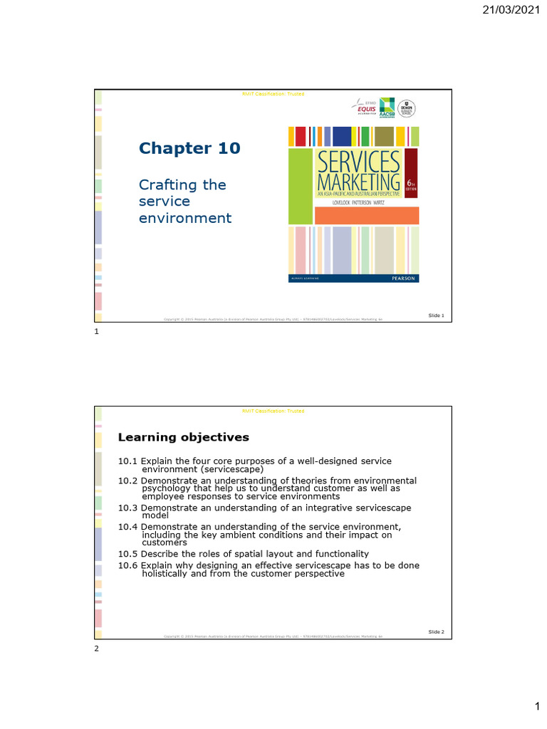 Lecture 8 Servicescape | PDF | Affect (Psychology) | Psychology