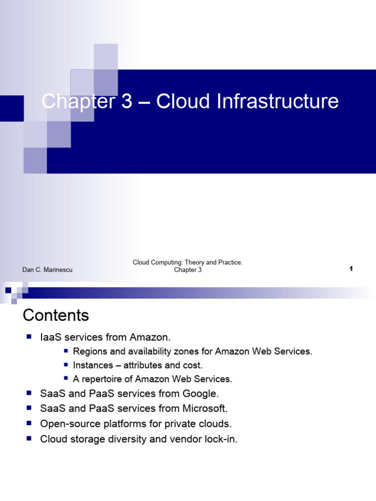 Chapter3 M1 | PDF | Cloud Computing | Amazon Web Services