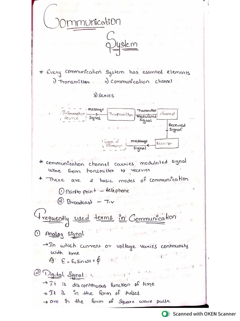 Physics Communications Notes | PDF