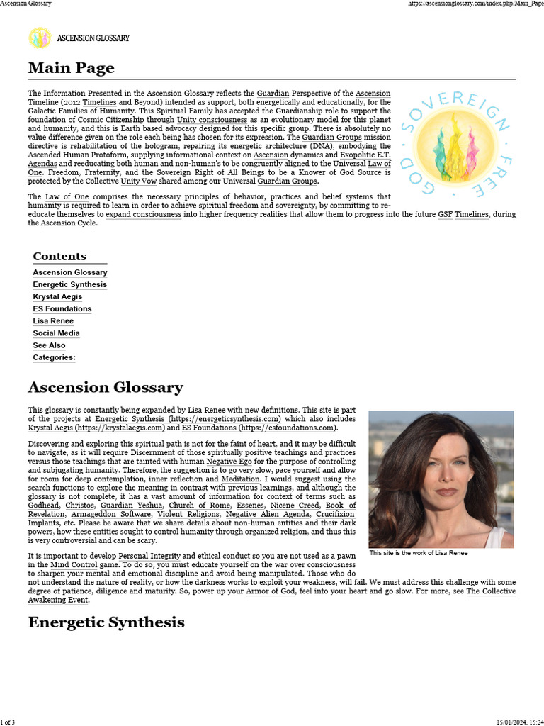 Ascension Glossary | PDF | Mind | Consciousness