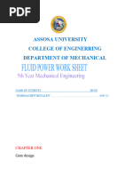 Design of Single Stage Reduction Gearbox | PDF | Gear | Bearing ...