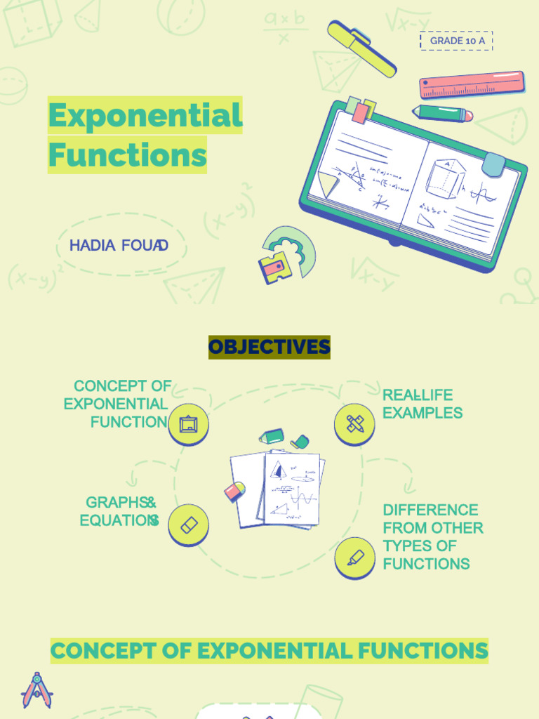 Mathematics Subject For High School - 9th Grade - Algebra II Infographics | PDF | Exponential ...