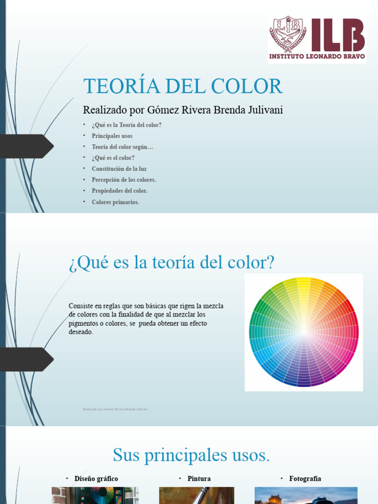 Teoría del Color y sus Aplicaciones | PDF | Color | Amarillo