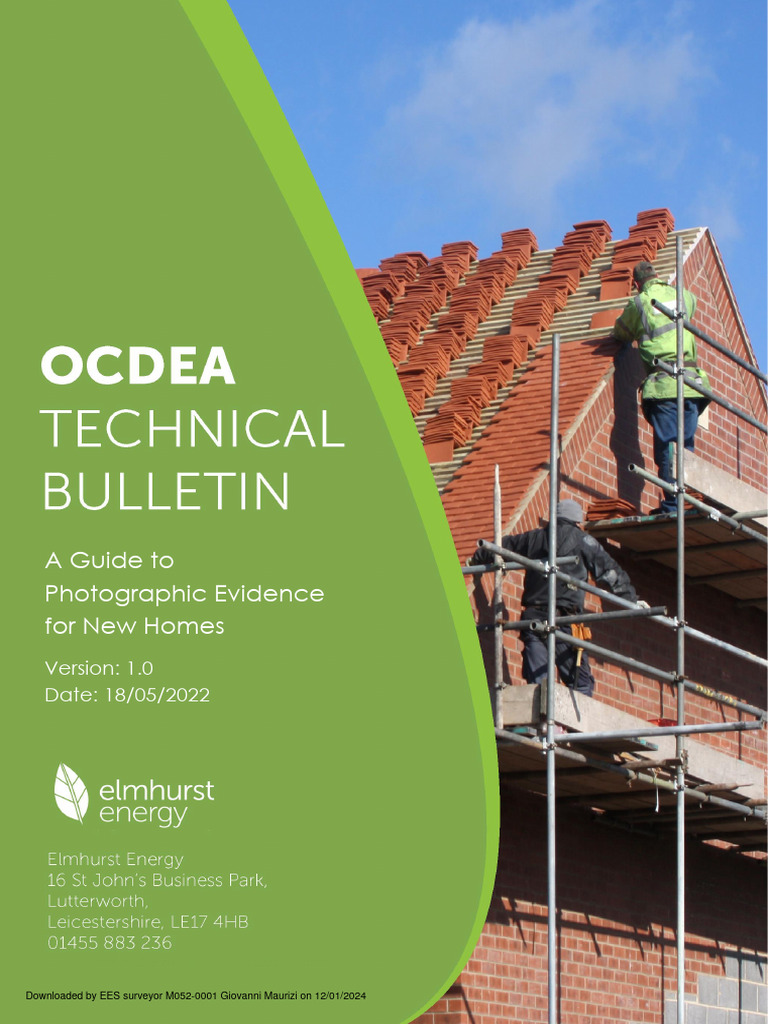 TB157 OCDEA Technical Bulletin A Guide To Photographic Evidence For New ...