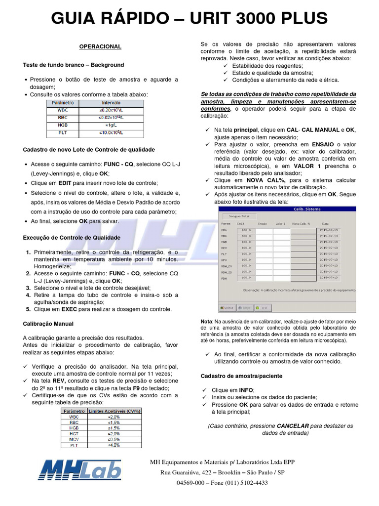 Urit 3000 Plus | PDF