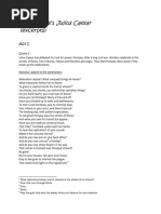 Act 1 Scene 2 Line by Line Explanation | PDF | Mark Antony | Julius Caesar