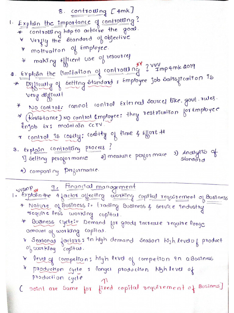 Business Theory From Controlling To Consumer | PDF