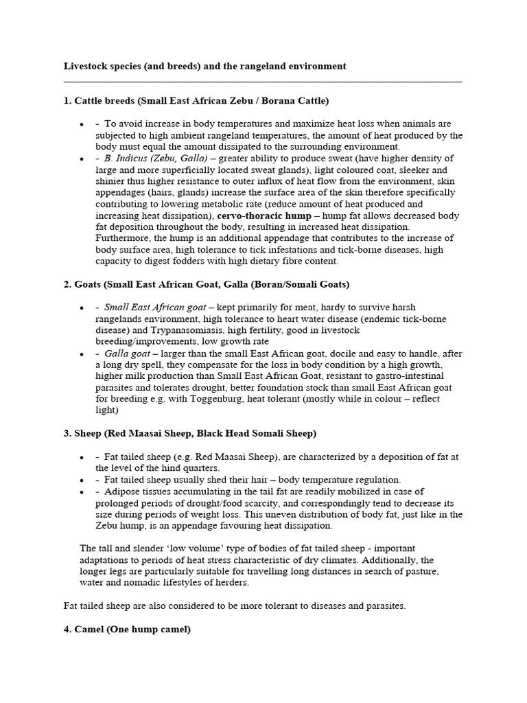 Principles of Range Management Lecture 3 Notes | PDF | Grazing ...