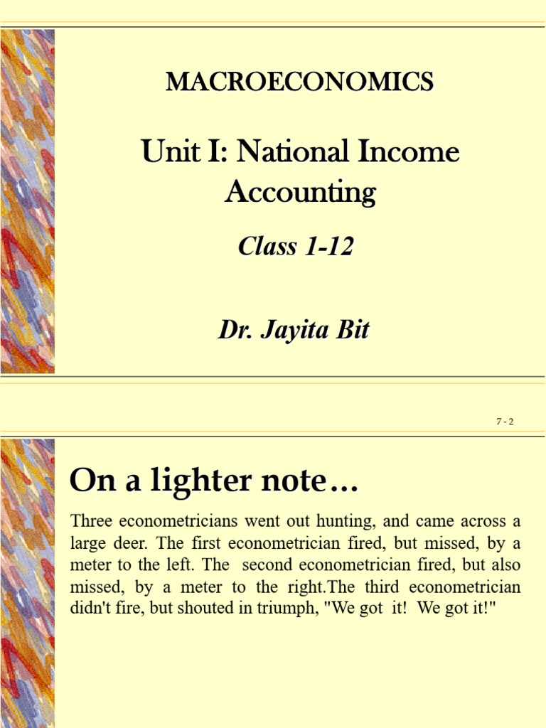 Macro Unit I Edited | PDF | Cost Of Living | Gross Domestic Product