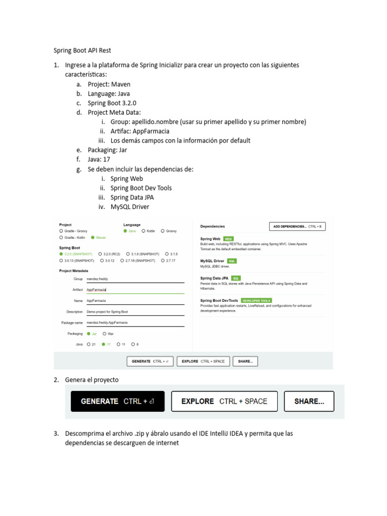 Spring Boot API Rest | PDF