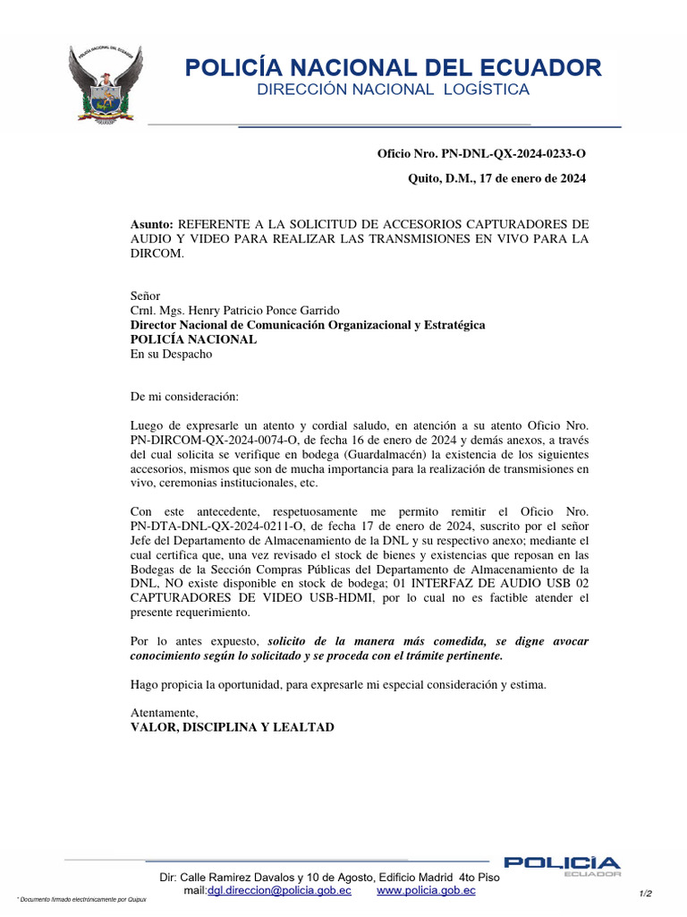 PN DNL QX 2024 0233 o | PDF