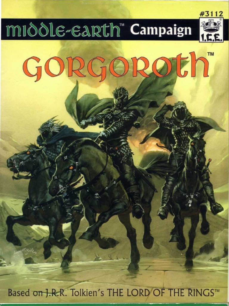 MERP 3112 - Gorgoroth (Maps) | PDF