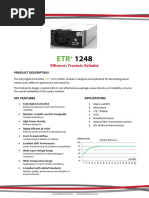 ETR+3048 (3000W) Rectifier Module Rev07 | PDF | Rectifier | Computer ...