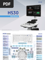 Samsung HS40 Ultrasound Quick Manual | PDF | Equipment | Computing