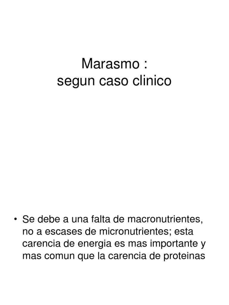 Marasmo | PDF