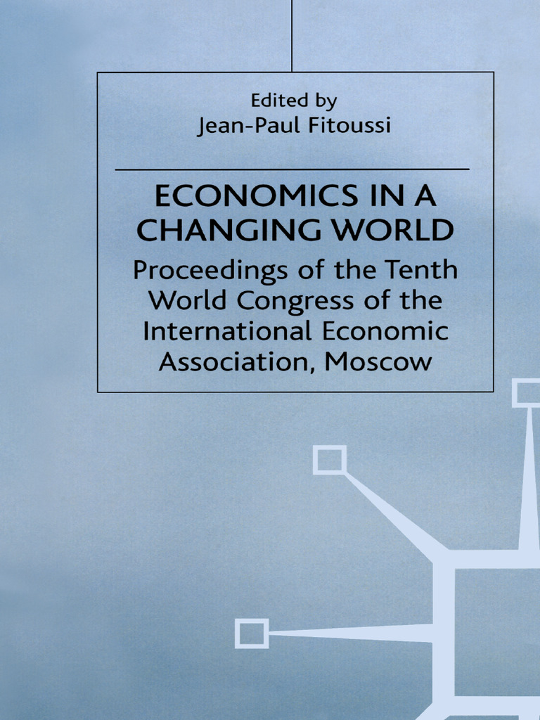 (International Economic Association Series) Professor Jean-Paul ...