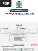Manufacturing Observation Sheet | PDF | Applied And Interdisciplinary ...