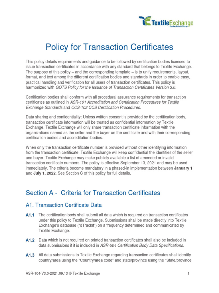 Certification Body Guidelines | PDF | Public Key Certificate | Database Transaction
