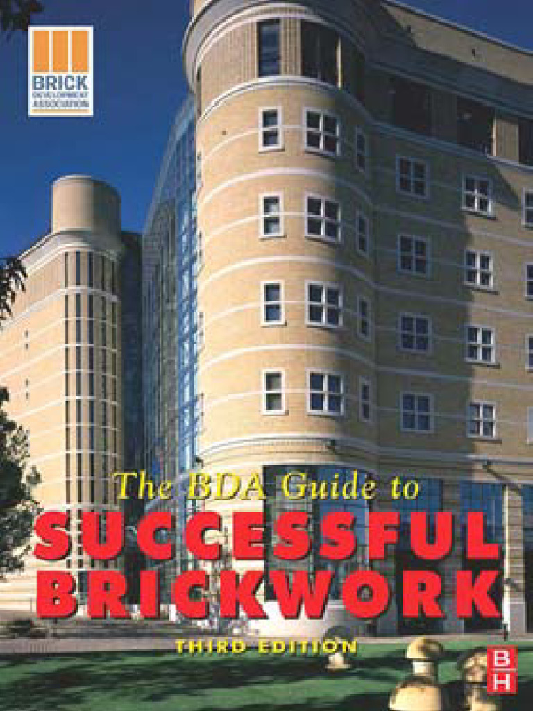 BDA Guide To Successful Brickwor1k | PDF | Brick | Mortar (Masonry)