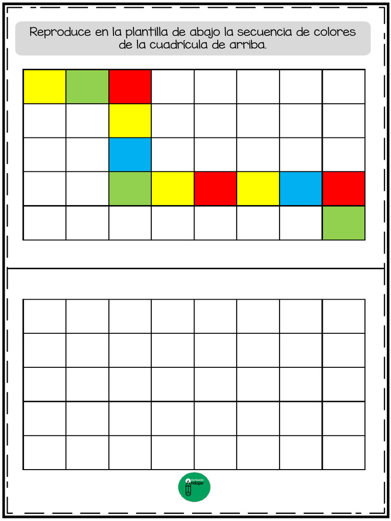 Secuencia de Colores para Niños | PDF