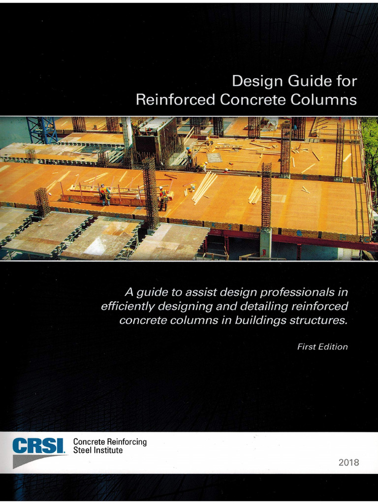 Design Guide For Reinforced Concrete Columns 2018 - CRSI - 2021 ...