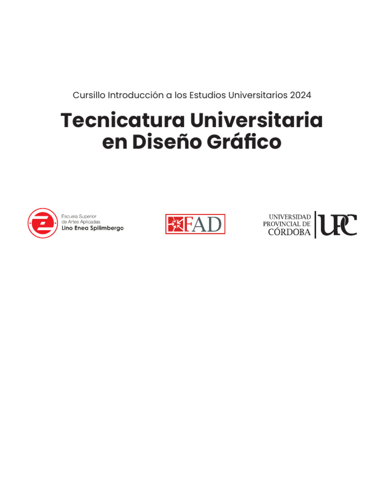 CIEU T.U Diseno Grafico 2024 | Descargar gratis PDF | Diseño | Pensamiento