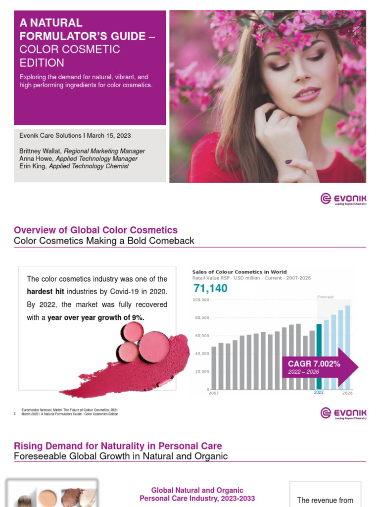 Natural Formulator's Guide: Color Cosmetics | PDF