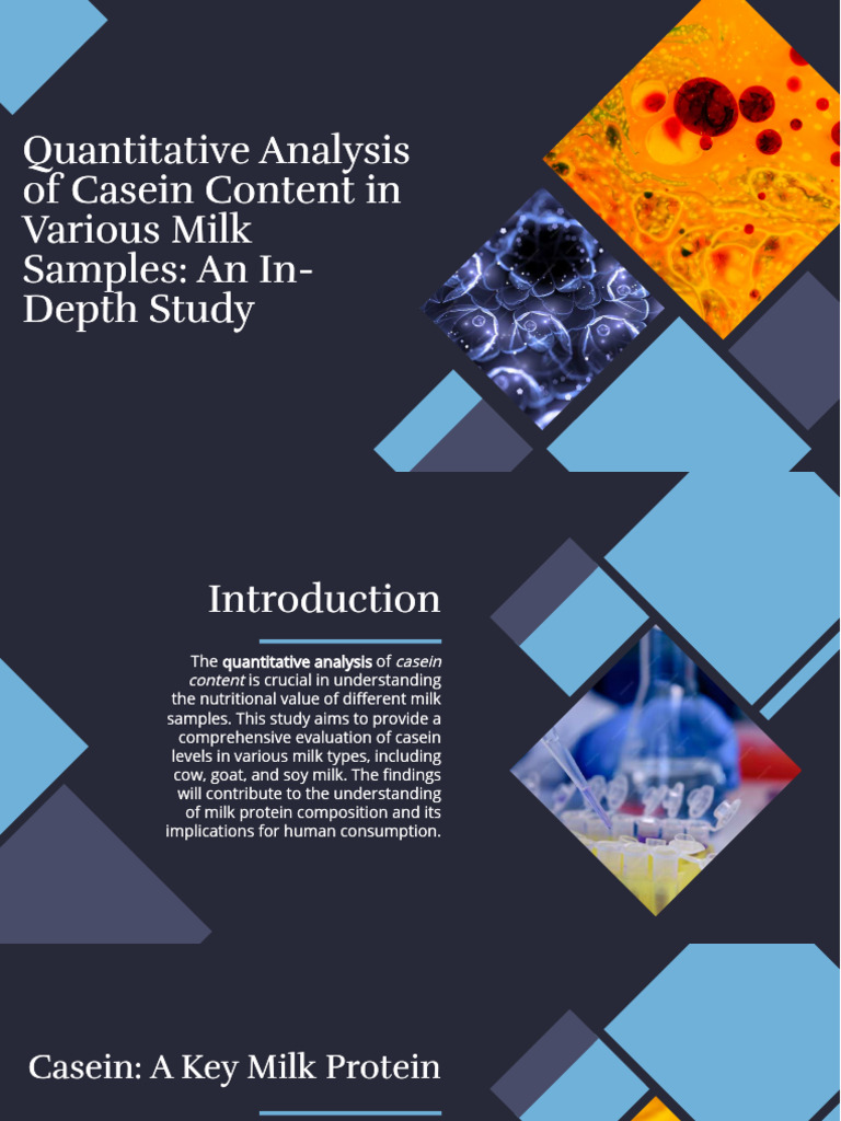 Wepik Quantitative Analysis of Casein Content in Various Milk Samples An in Depth Study ...
