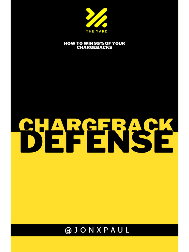 Chargeback Defense Guide | PDF