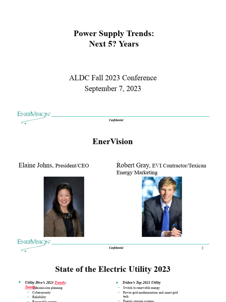 EnerVision Power Trends 2023 ALDC 09 07 2023 Final | PDF