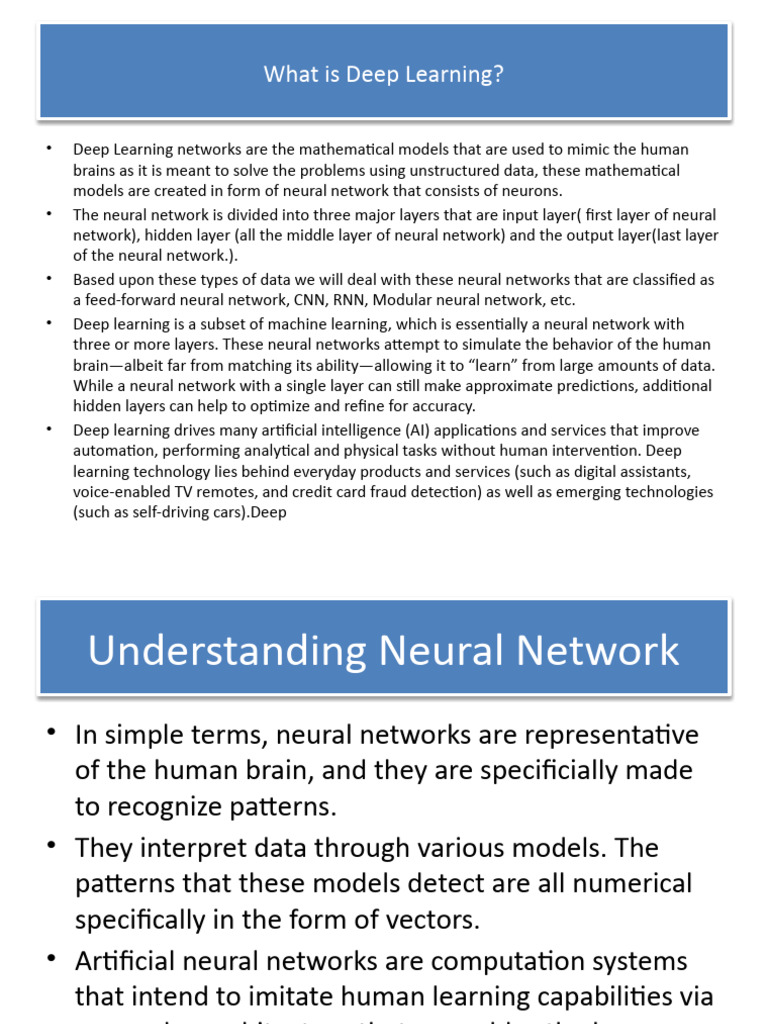 Deep Learning Introduction | PDF | Artificial Neural Network | Deep Learning