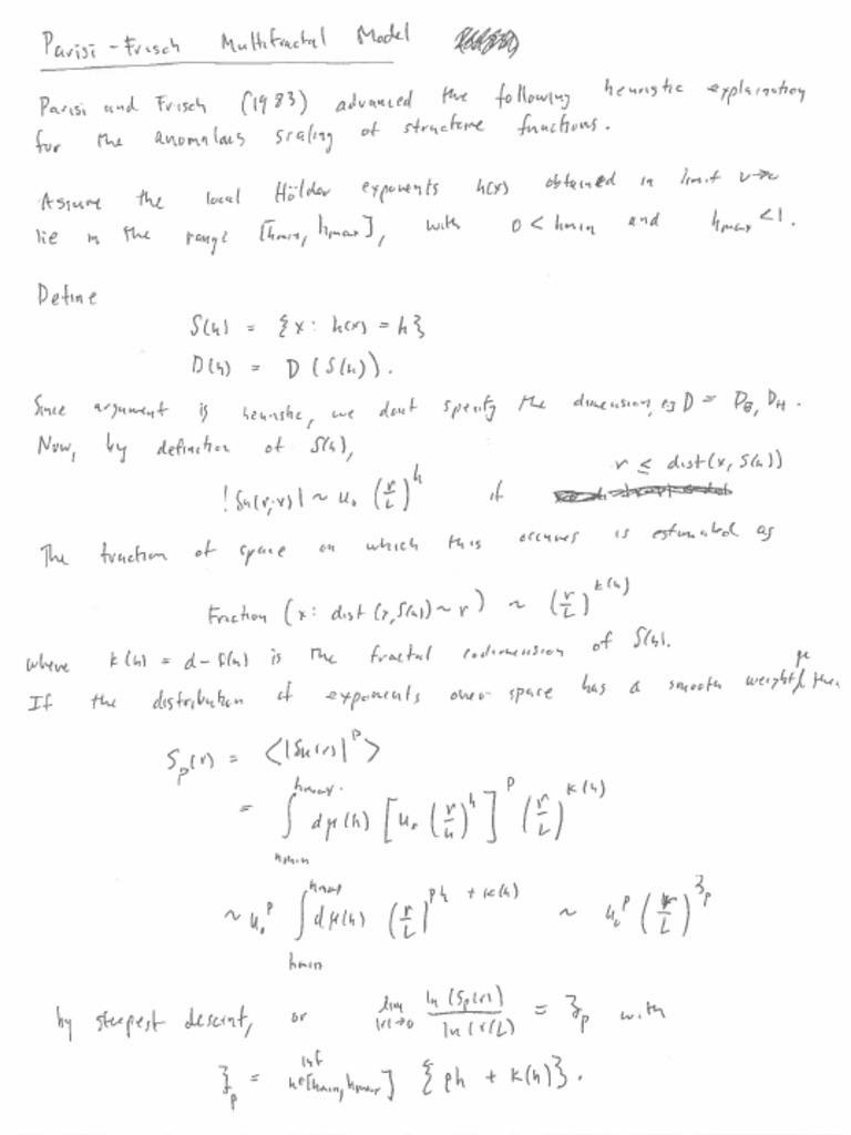 TD Multifractal | PDF