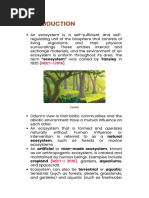14 Ecosystems-Sample Notes | PDF | Primary Production | Ecosystem