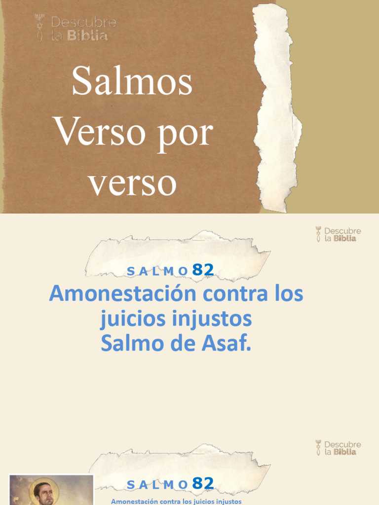 Salmo 82 | PDF | Salmos | Biblia