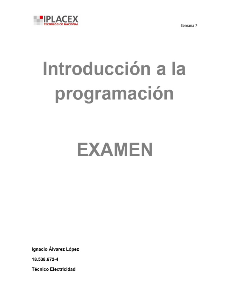 Ignacio Alvarez EX | PDF | Informática | Tecnología