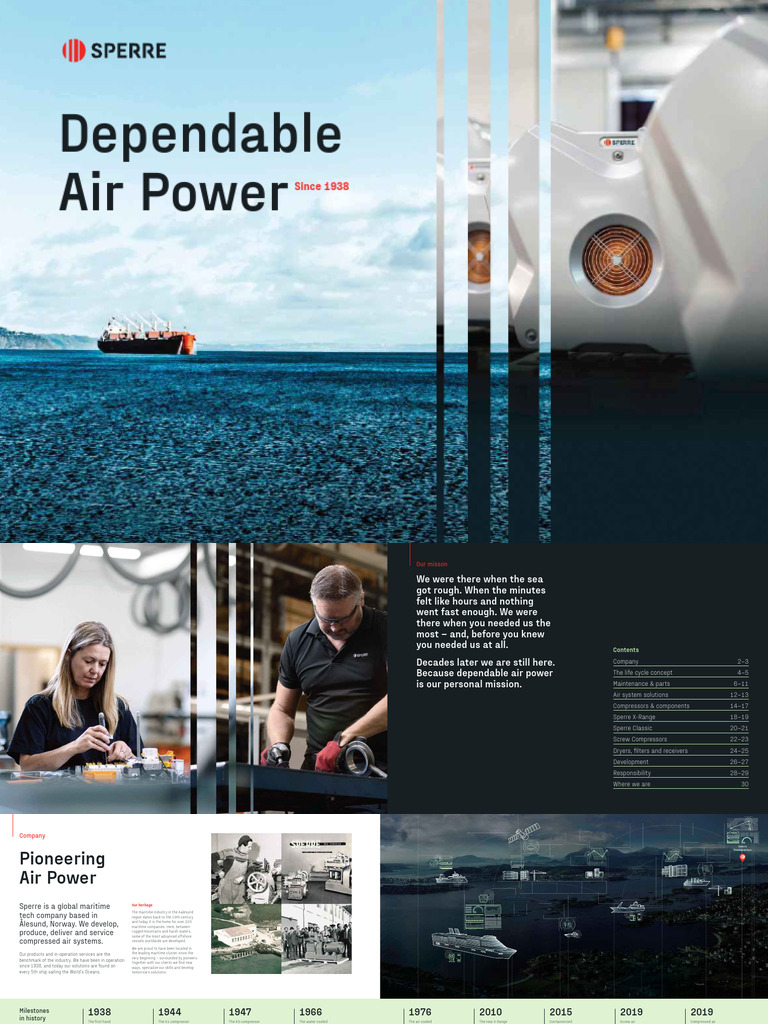 Sperre Air Power Solutions Overview | PDF | Clothes Dryer | Filtration
